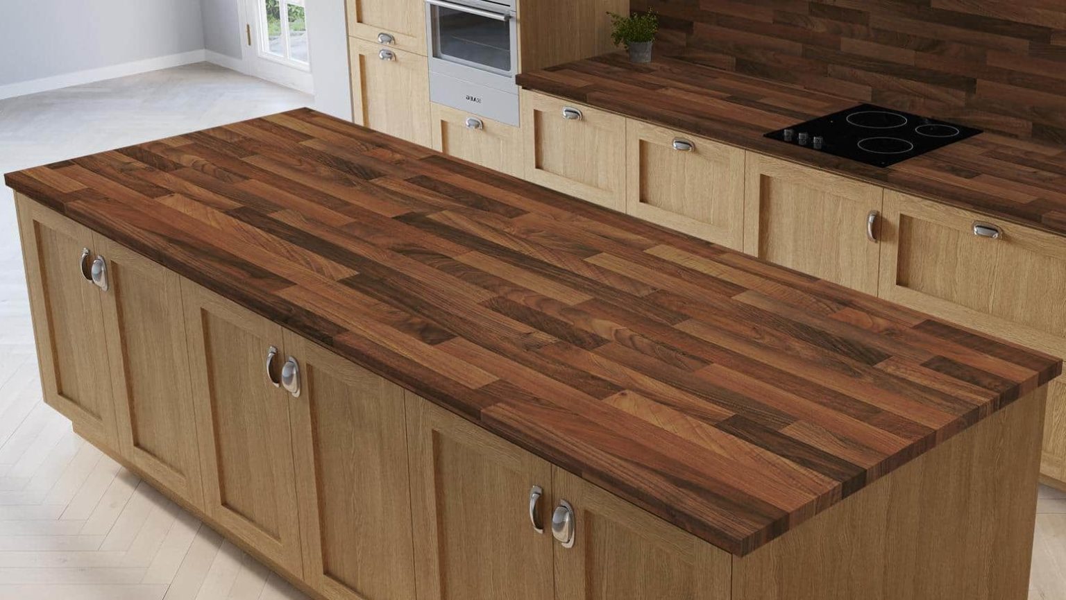 6 Laminate Countertops That Look Like Butcher Block
